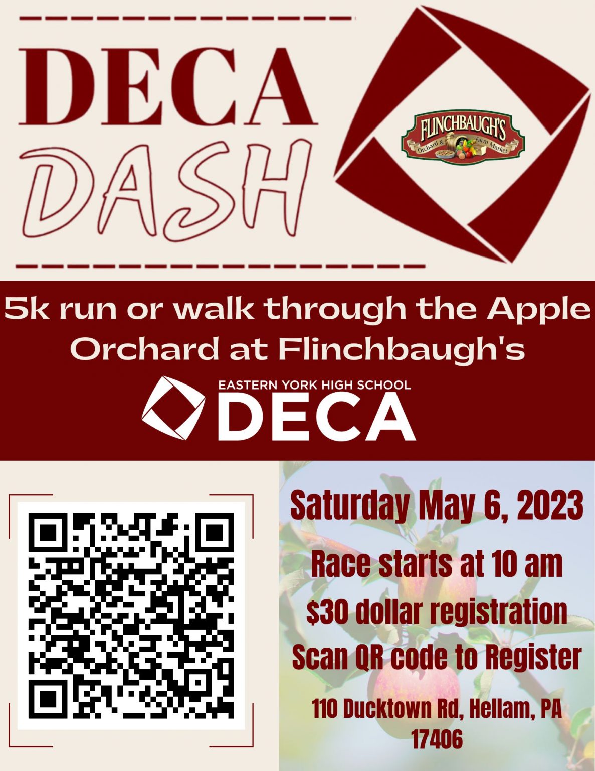 EYHS DECA Dash at Flinchbaugh’s Orchard | Flinchbaugh's Orchard & Farm ...